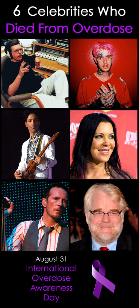 Overdose Awareness Day - Famous People Who Overdosed