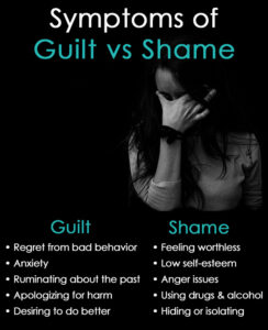 Shame vs Guilt - Differences and Examples - Oro House Recovery
